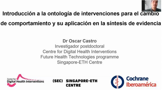 Introducing the Behaviour Change Intervention Ontology at the Iberoamerican Cochrane Network ...